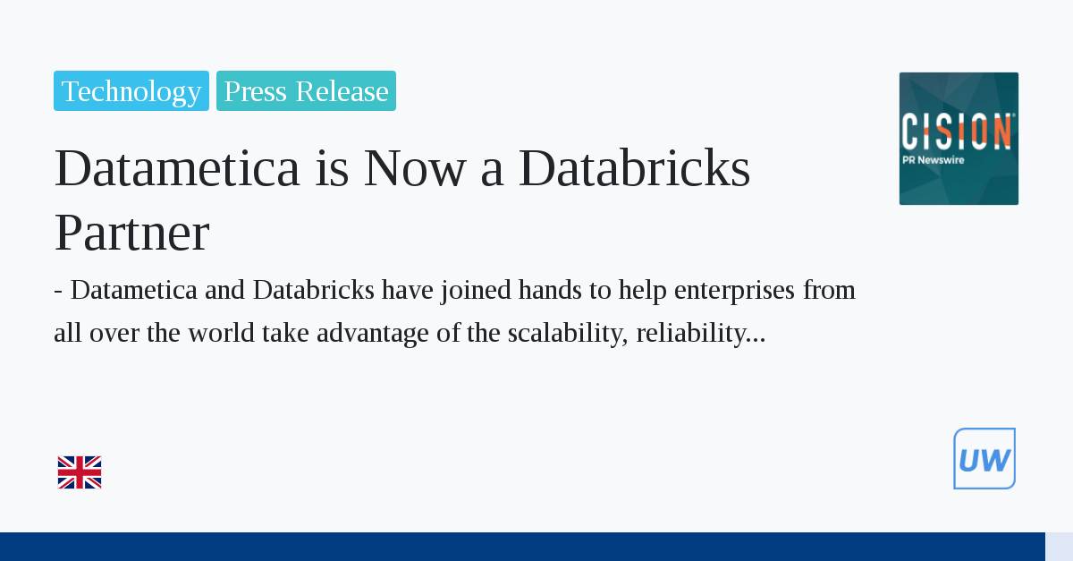 Datametica is Now a Databricks Partner - News, Events, Advertising Options