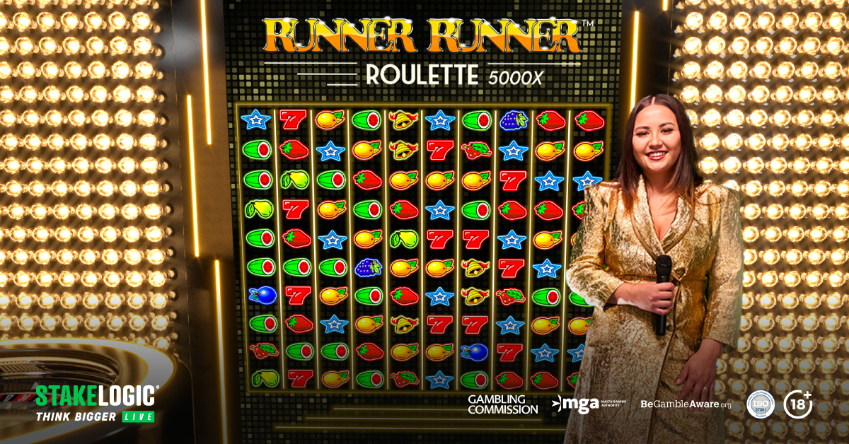 Stakelogic Live launches Runner Runner Roulette 5000X in English - News, Events, Advertising Options