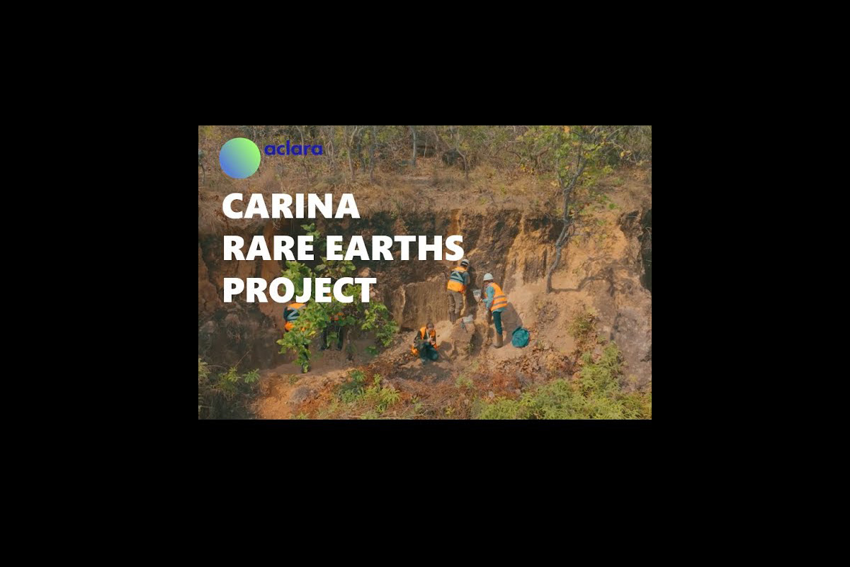 Aclara delivers a positive PEA for its Carina Project in Goiás, Brazil ...