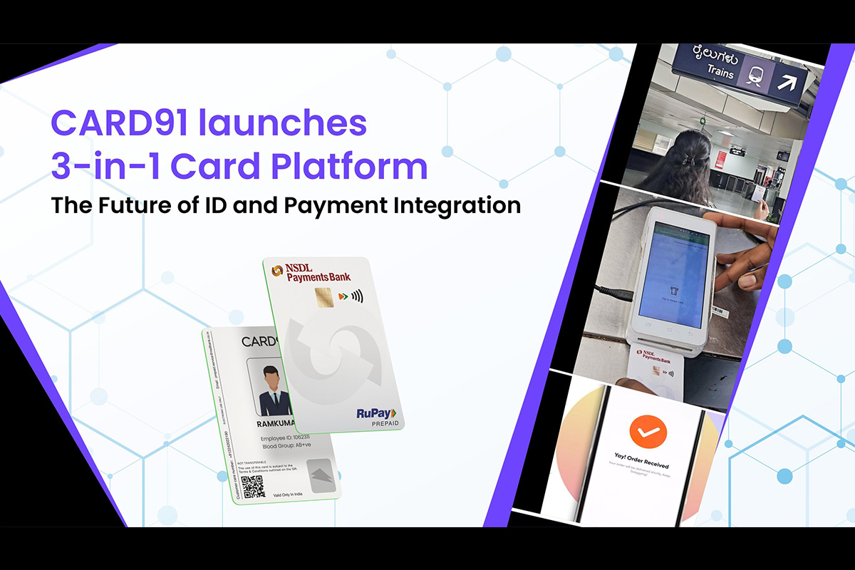 CARD91 Launches Revolutionary 3-in-1 Card Platform at Global Fintech Fest 2024: Pioneering ID ...