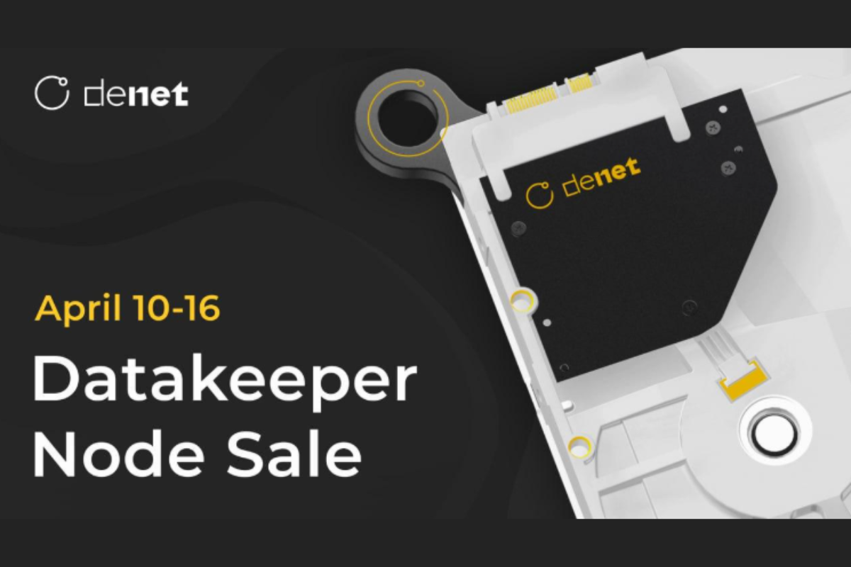 DeNet Announces Exclusive Datakeeper Node Sale, Powering the Future of Decentralized Data ...