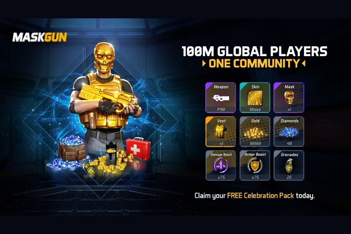 SuperGaming’s FPS Shooter Game MaskGun Crosses 100 Million Players ...